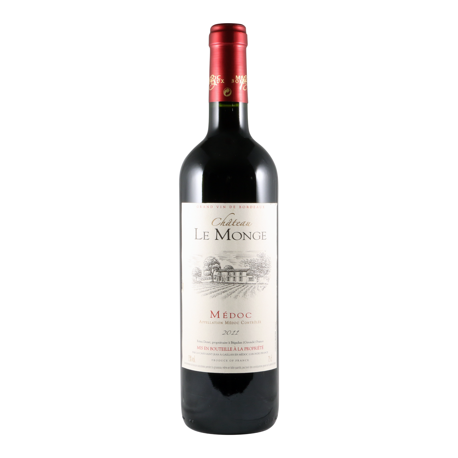 Château Le Monge Médoc 2018 - Lorentsens Vinforsyning